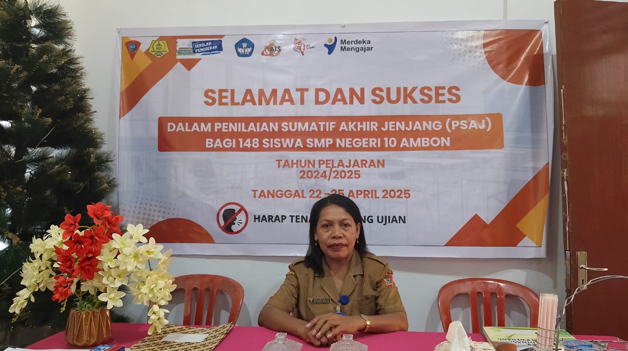 148 Siswa SMPN 10 Ambon Ikuti Penilaian Sumatif Akhir Jenjang hari ...