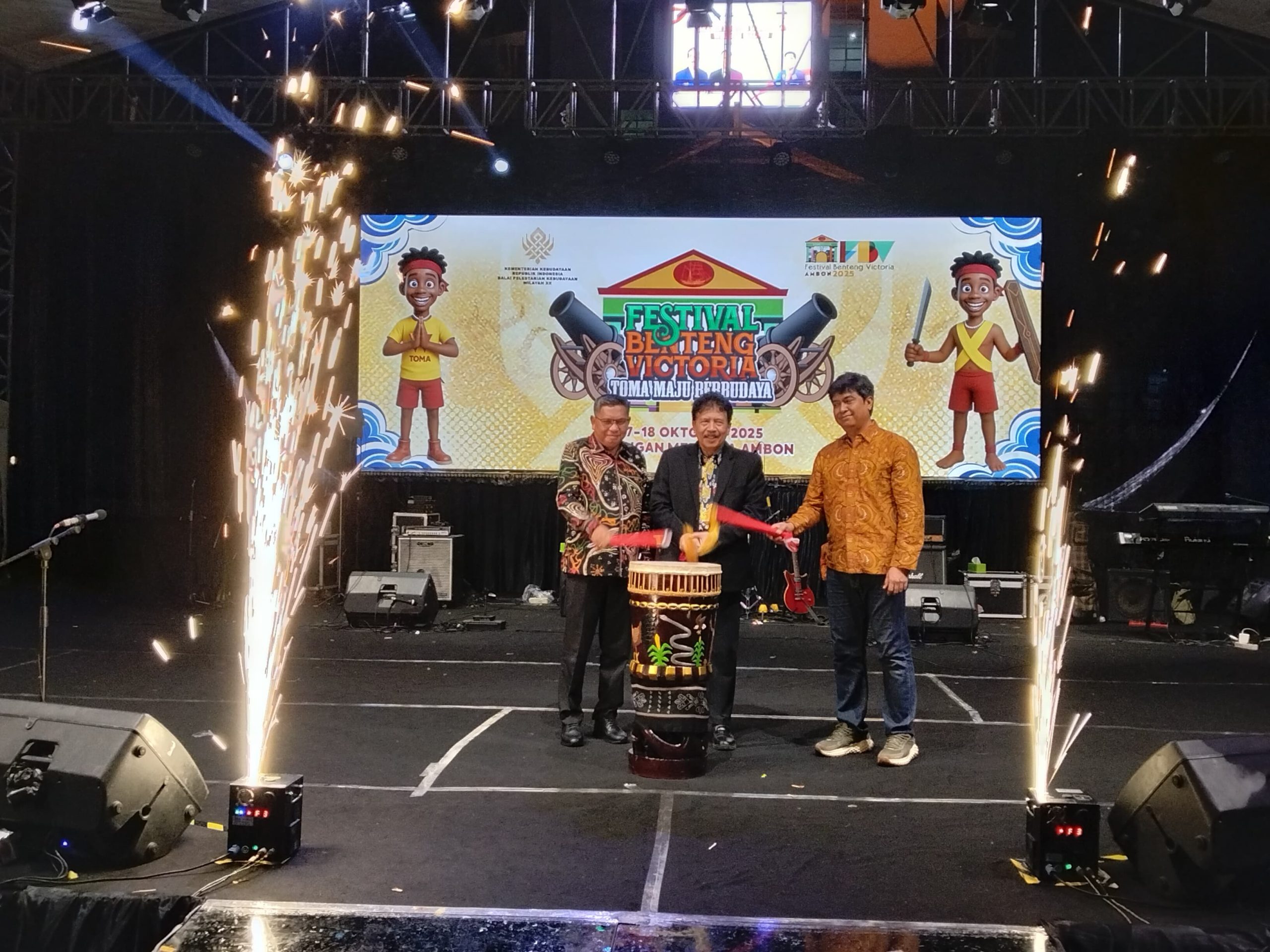 Penutupan Festival Benteng Victoria 2025 Berlangsung Spektakuler ...
